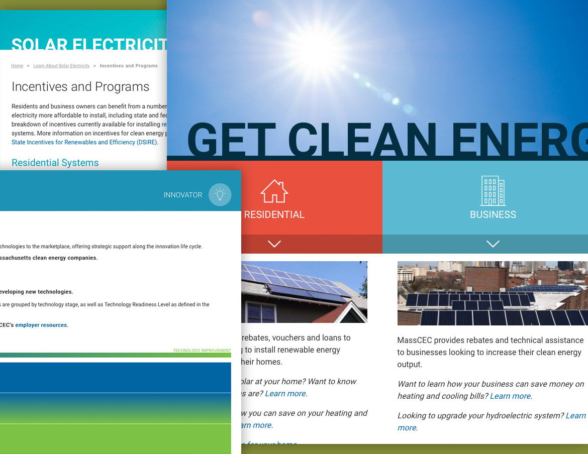 MASSCEC Web Modernization – GovWebworks – Massachusetts