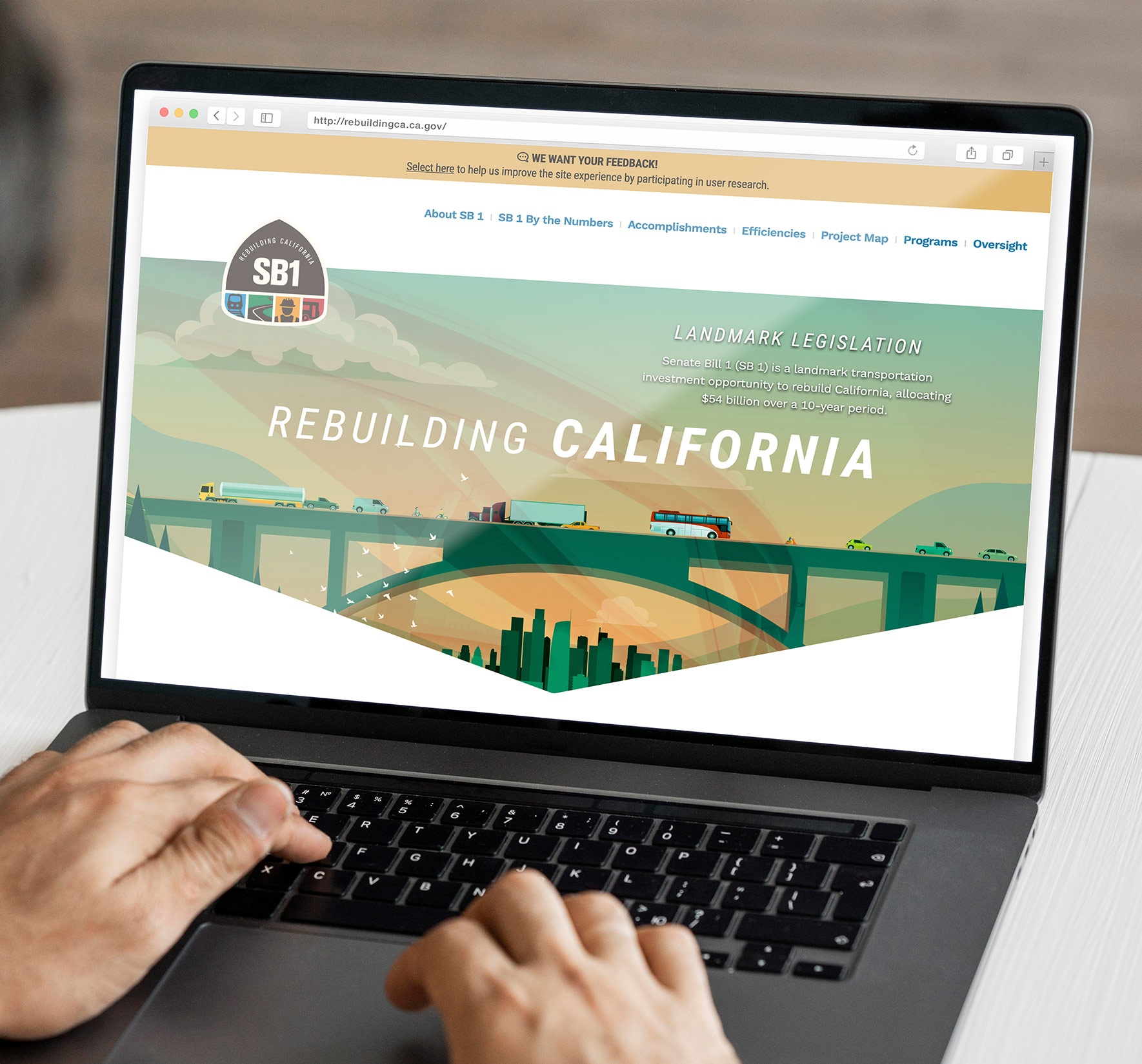 Rebuilding California Homepage Redesign – GovWebworks