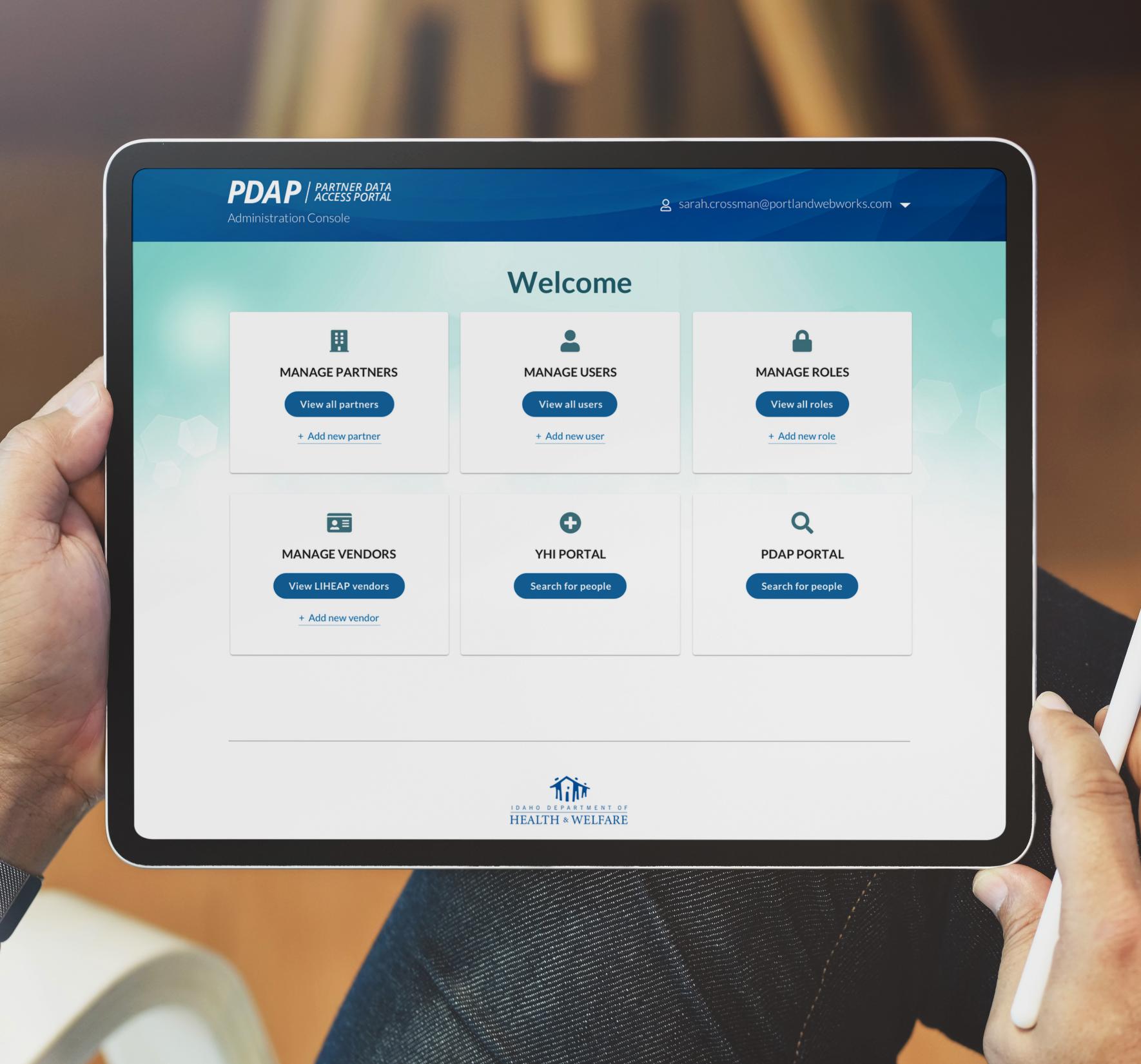 Partner Data Access Portal Update – GovWebworks